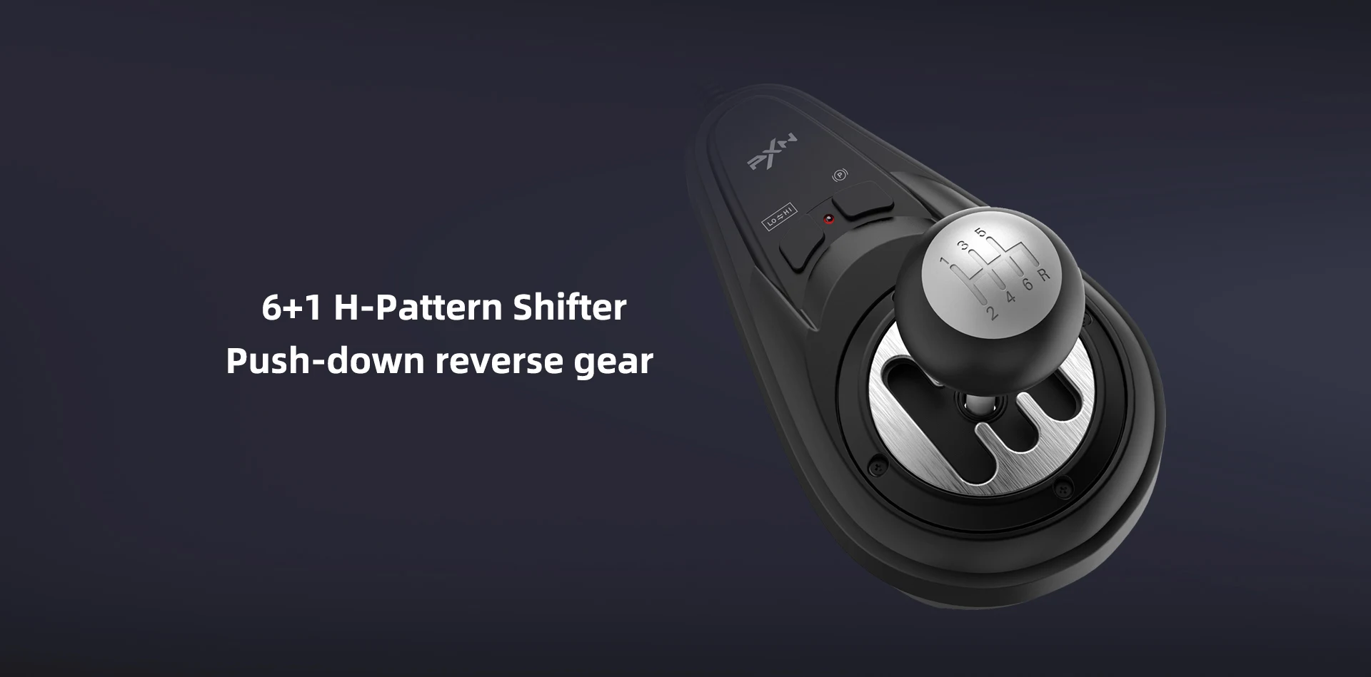 PXN A7 6+1 Manual Driving Shifter for PC, PXN V10/V12, Thrustmaster ...