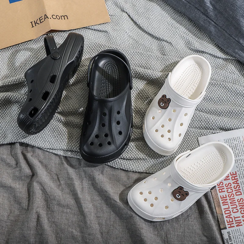 Custom Logo Designer Croc Shoe Durable Rubber Eva Molded Anti-slippery ...