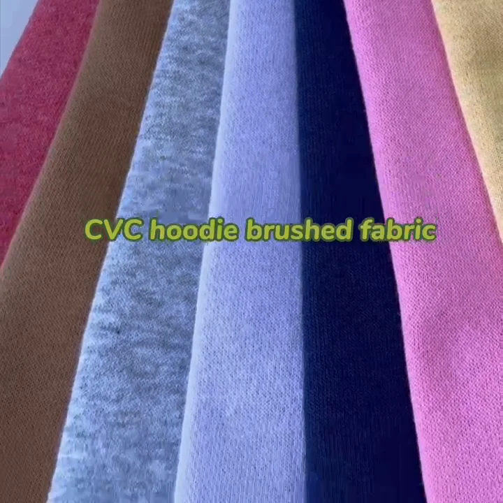 Casual Hoodies Soft Cozy Brushed Cvc Fabric Heather Knitted Fleece ...