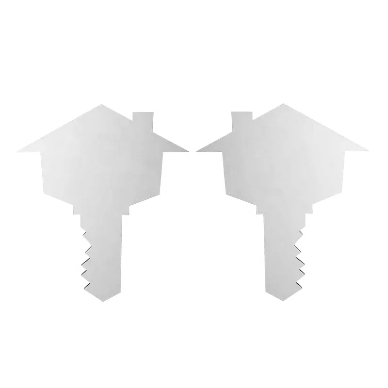 Customized Logo Photo Prop Printable Diy Real Estate Key Shaped Sold ...