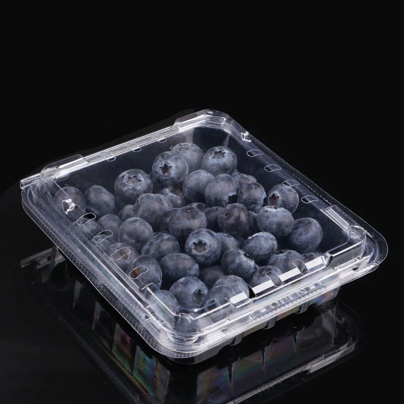 Ownfolk Custom Plastic Food Clamshell Pla Plastic Container For Fruit ...