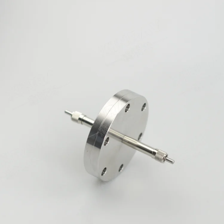 Cf35 Fiber Feedthrough Kf40 Flanges For Ultra-high Vacuum Vacuum Fiber ...
