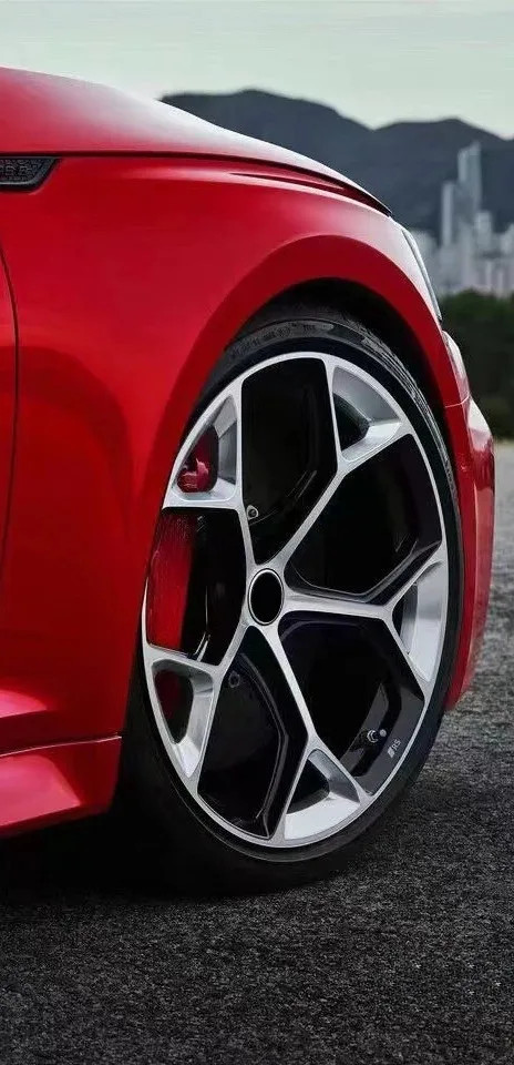 Passenger Car Wheel Rims 17,18,19,20 Inch For Audi Rims 5 Holes Et 32 ...