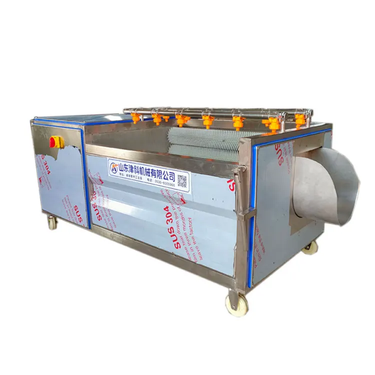 Fully Automatic Brush Potato Peeling Machine For Commercial Use/potato ...