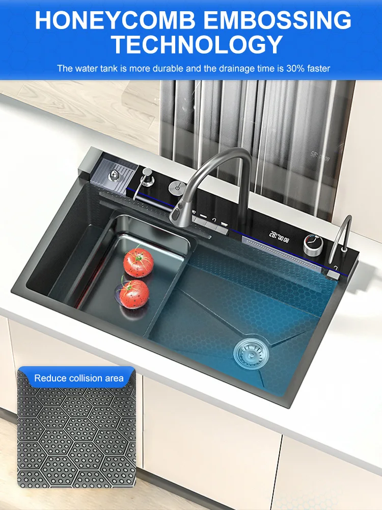 Customized Design Thickened Piano Key Multifunction Sink Anti-Scratch ...