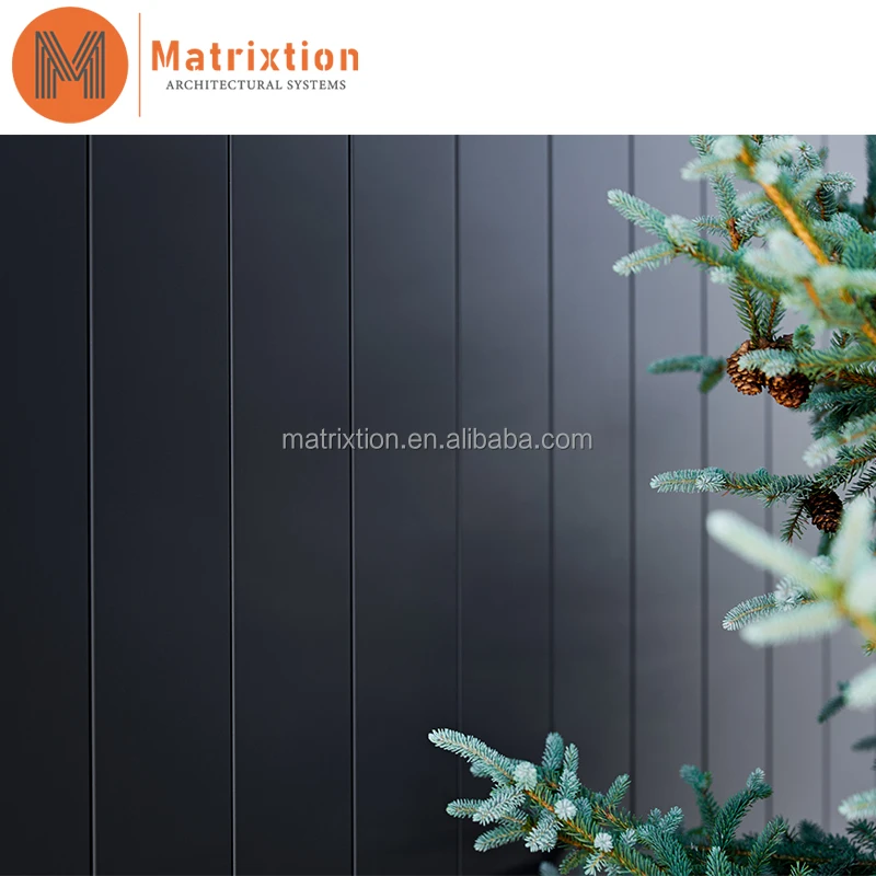 Matrixtion Modern Black: Streamlined Siding & Cladding Panels With ...