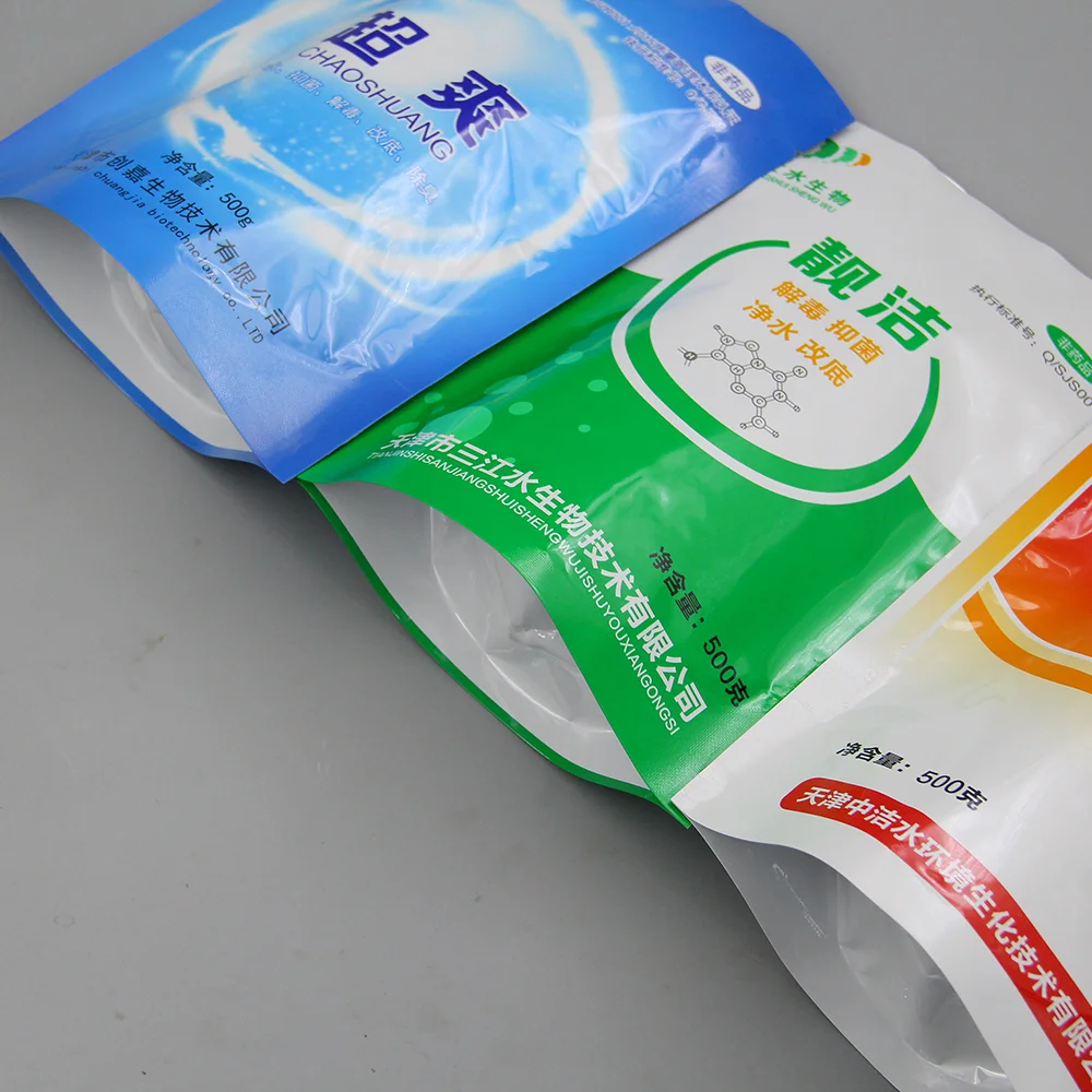 300g 500g 1kg Washing Powder Detergent Pouches - Customizable