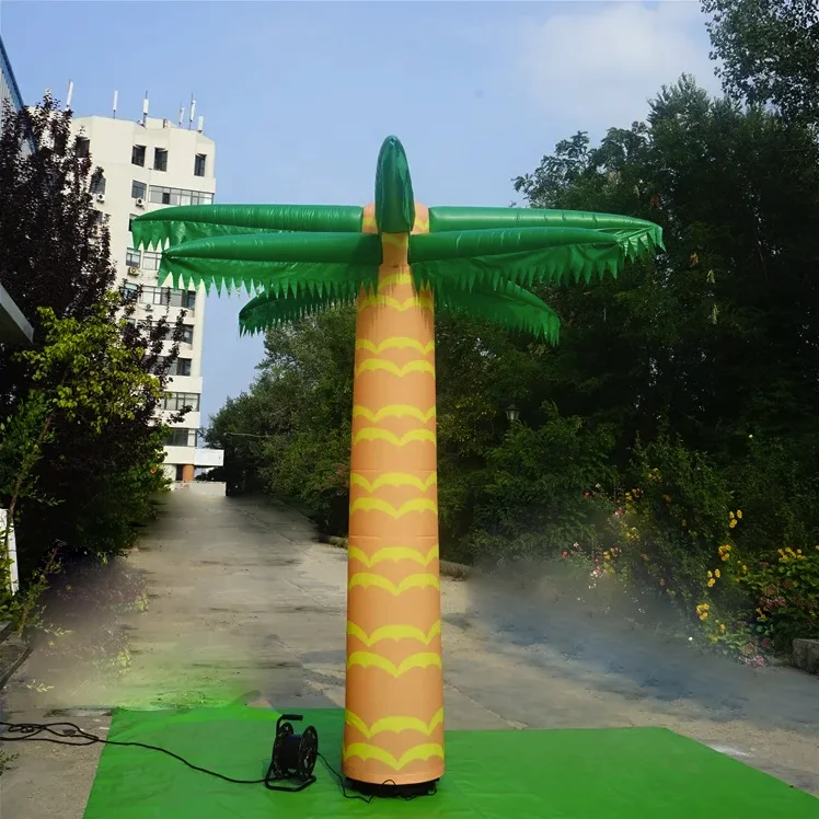 Custom Inflatable Coconut Tree Shape Lifting Cartoon For Event City ...