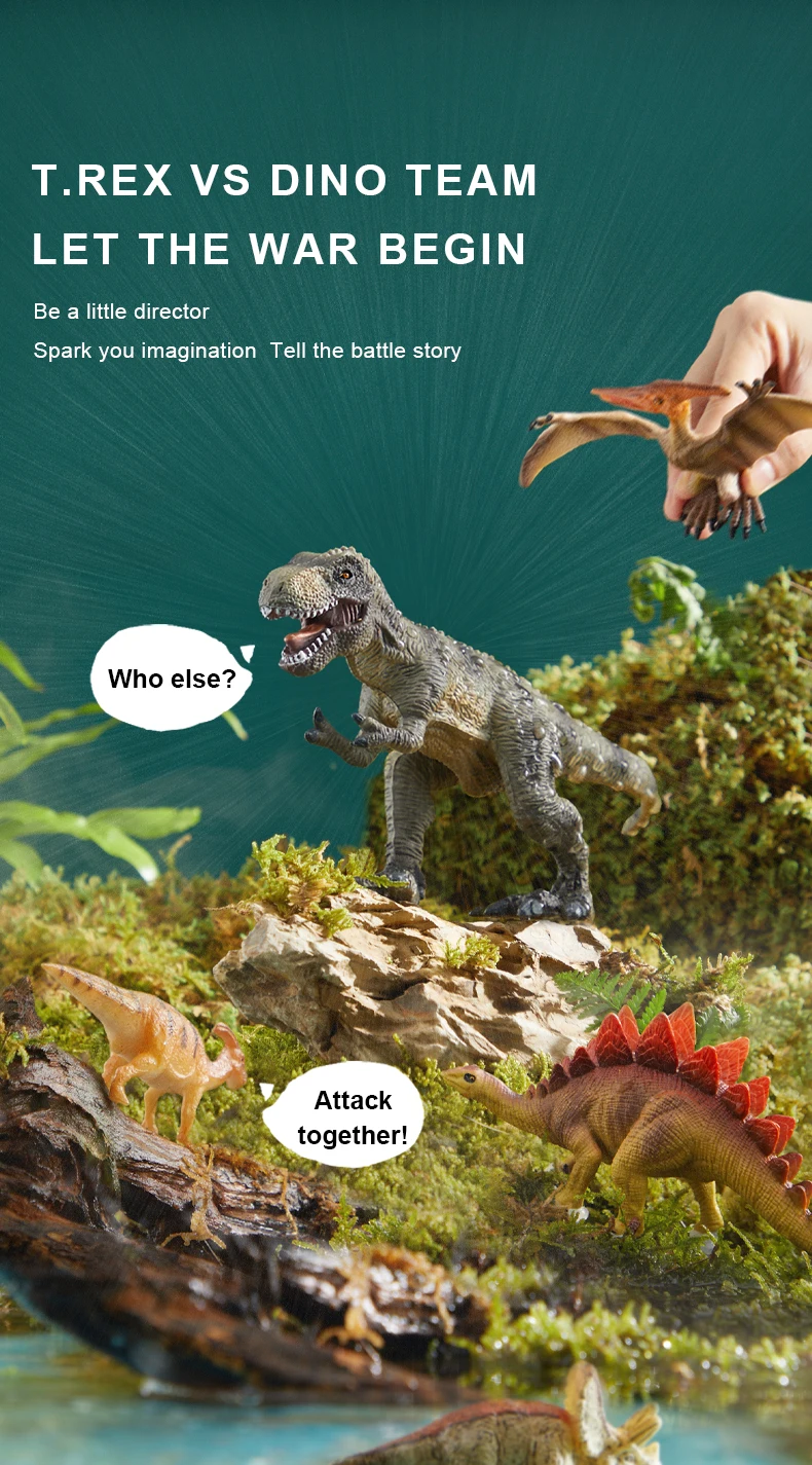 Mideer Md1213 Dinosaur Set 24pcs Model Dinosaur Wild Play Set ...