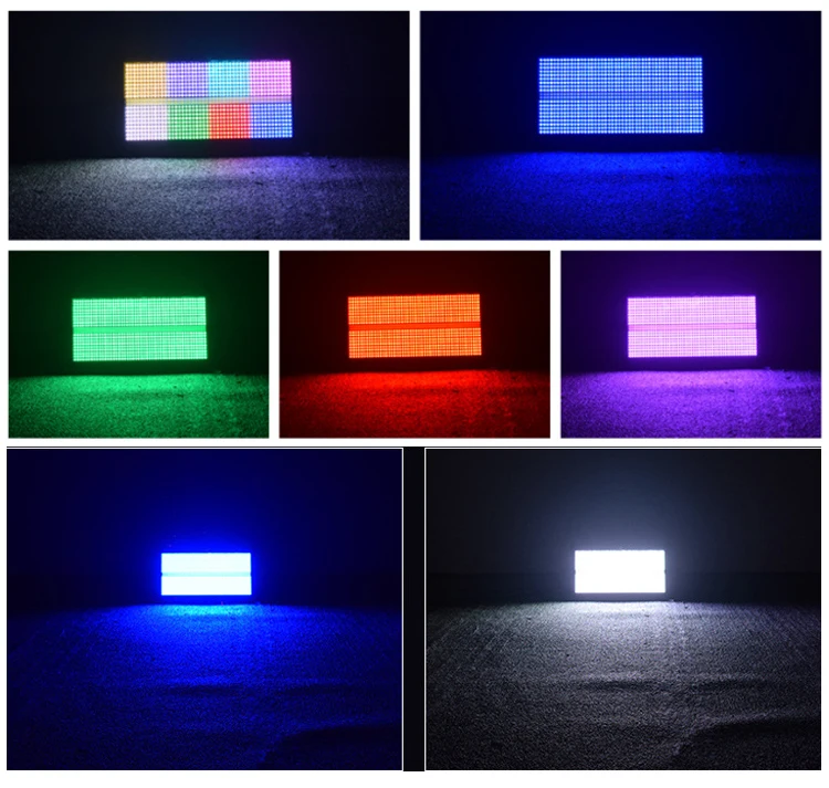 Mitushow High Brightness 1000w Led Rgb Super Strobe Matrix Stage Light ...