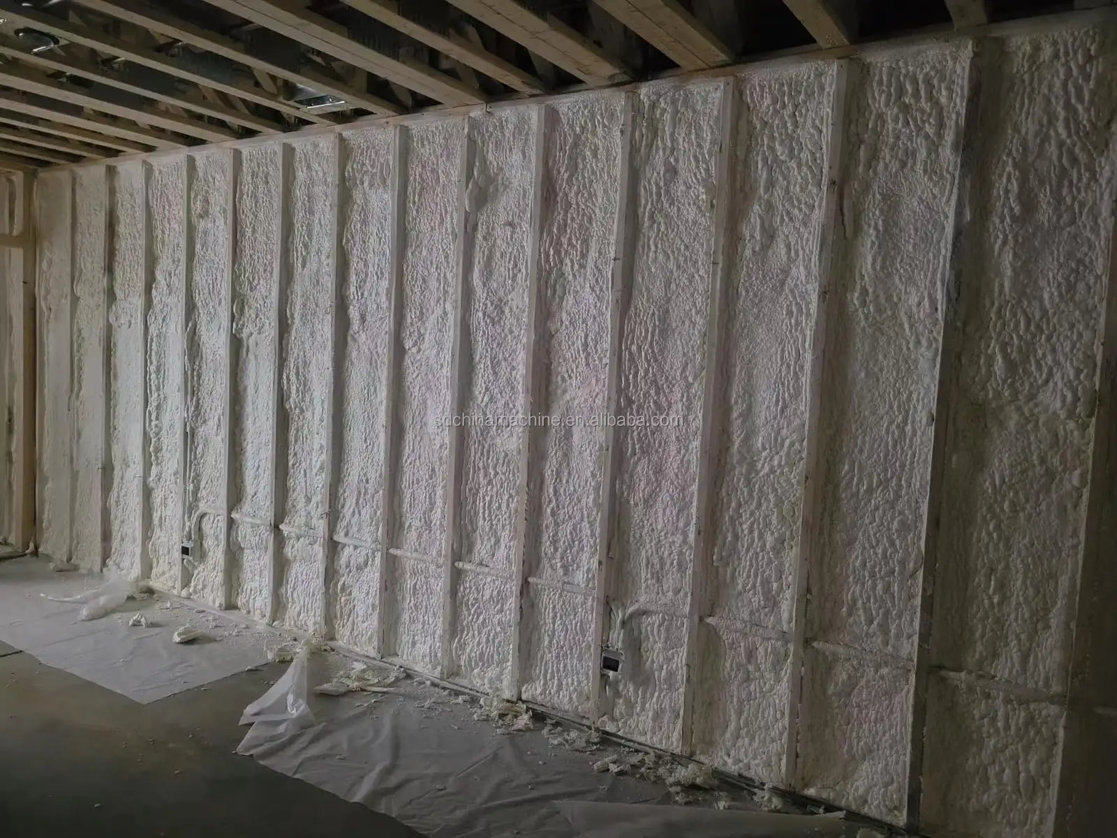 5000 Sqft Closed Cell Polyurethane Two-component Polyurethane Spray Foam Insulation Polyol ...