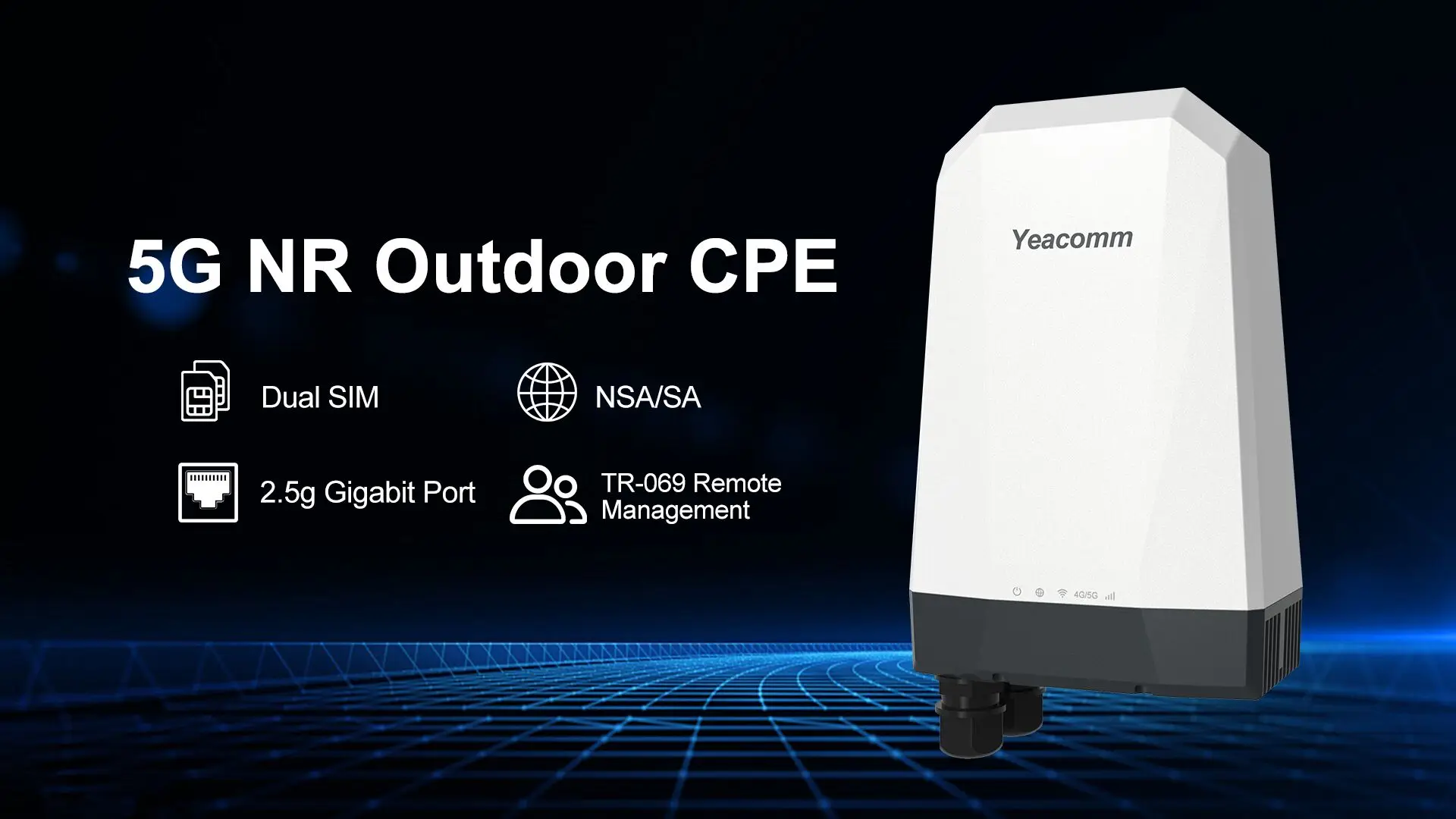 5g Odu Network Routers Omni Directional Antenna Outdoor Cpe For Live Streaming Travel - Buy ...