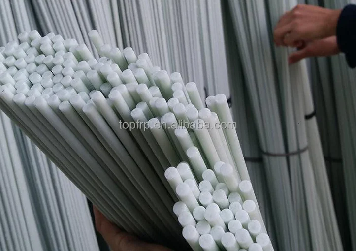Solid Pultrusion Fiberglass FRP Rods Customizable Cutting Processing ...