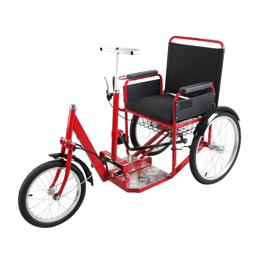 China Factory Supply Multi-Function 3-Wheel Handicapped Tricycle Bike ...