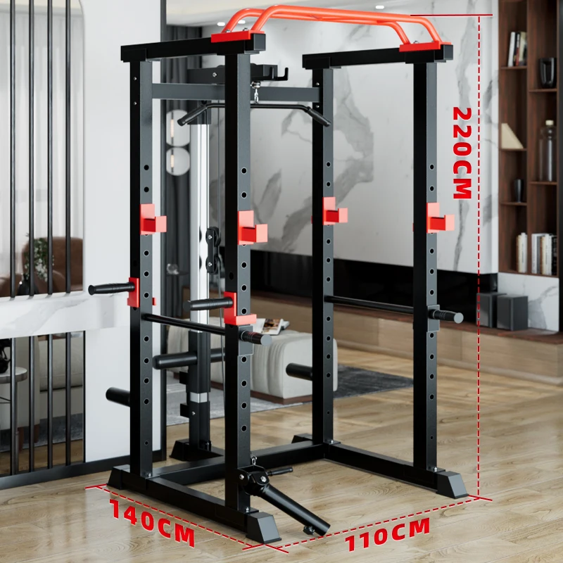 China Popular Power Rack Cage Multi Function Rack Commercial Power Cage ...