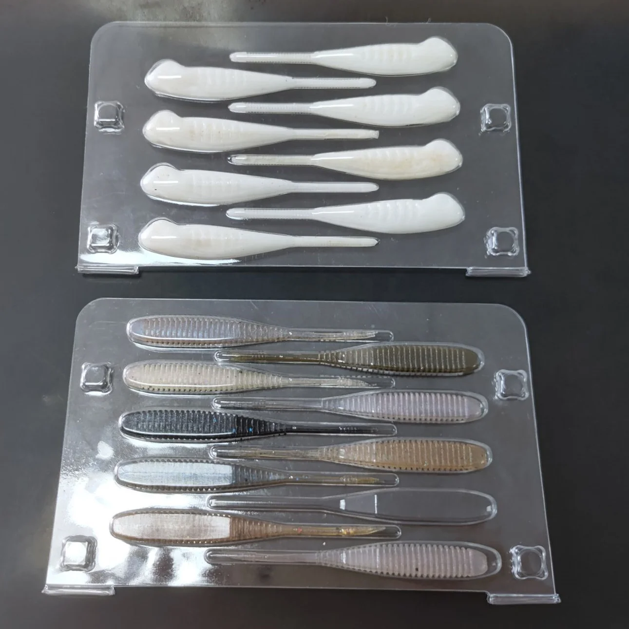 Recyclable PET Clamshell Blister Packaging for Custom Soft Fishing ...