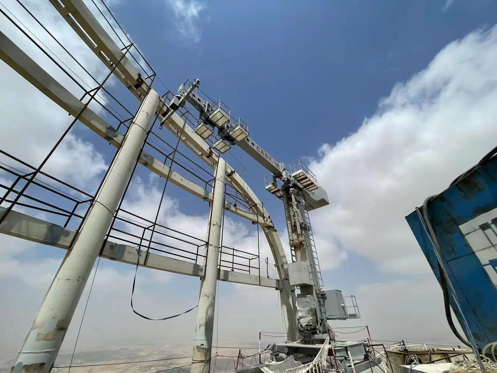 BMU Building Maintenance Unit for Glass Facade - Affordable Solution ...