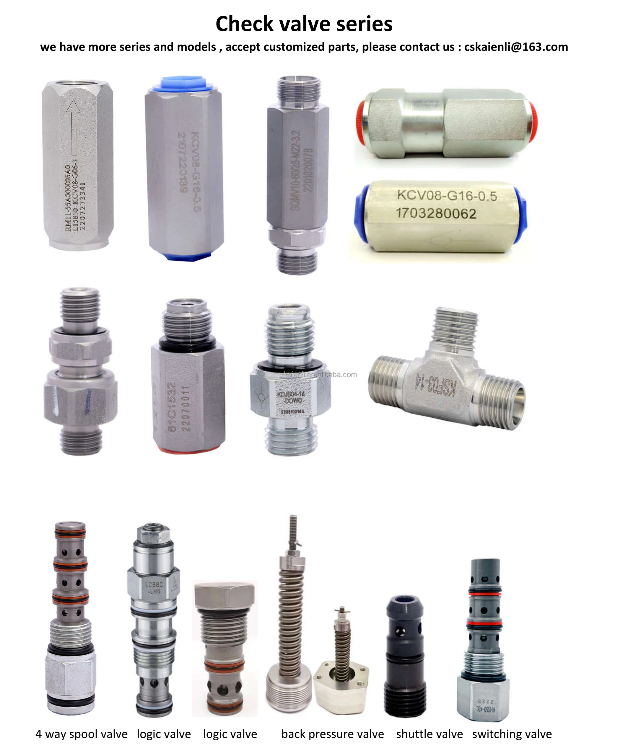 Hydraulic Overcenter Valve / Counterbalance Valve / Hydraulic Pilot ...