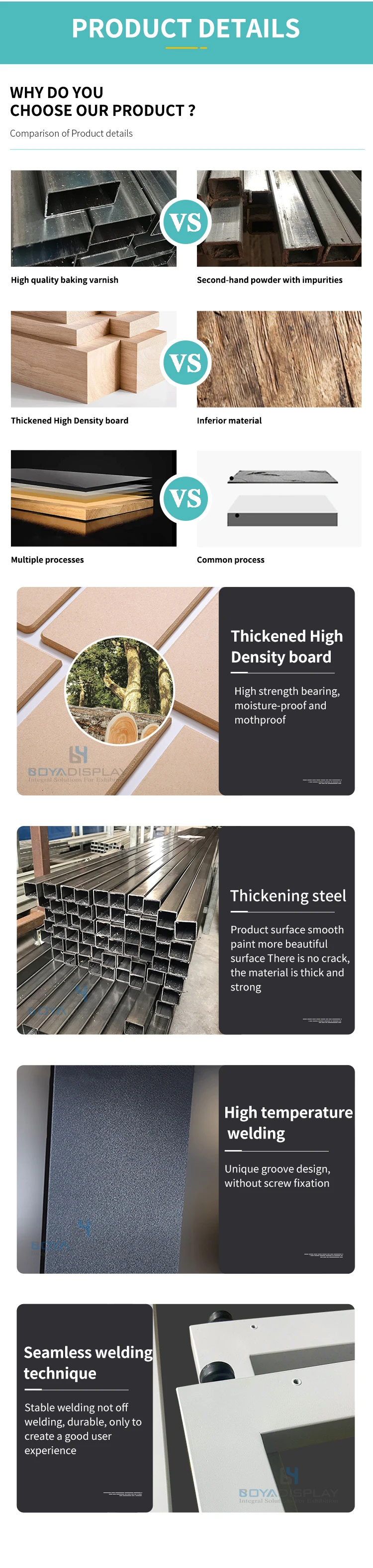 Customized Displays New Design Arrive Unique Style Professional ...