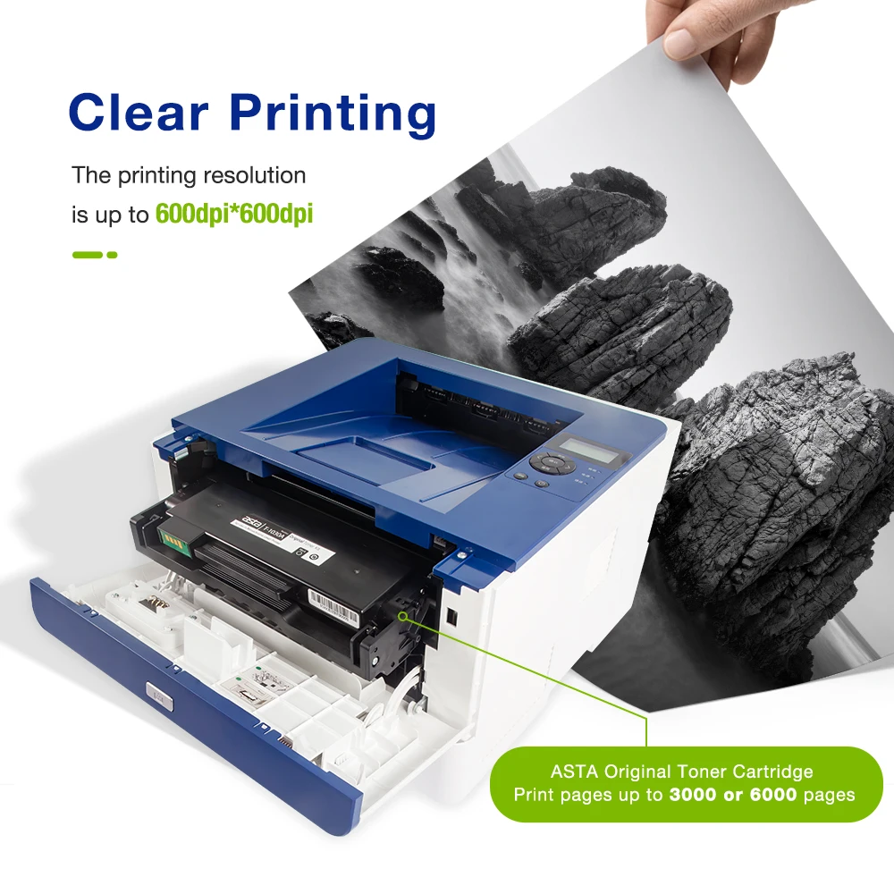 ASTA P1030DN Laser Printer - A4 Duplex Automatic Black & White Printing ...