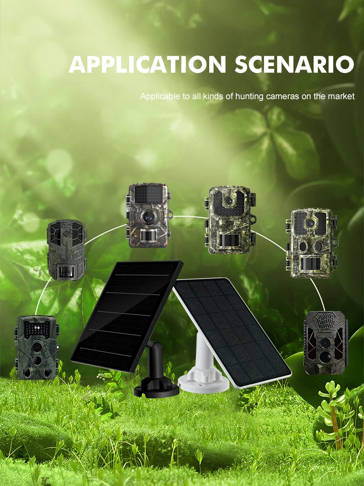 2023 Outdoor 6v 12v Multi Functions Solar Panel Power Charger Battery ...