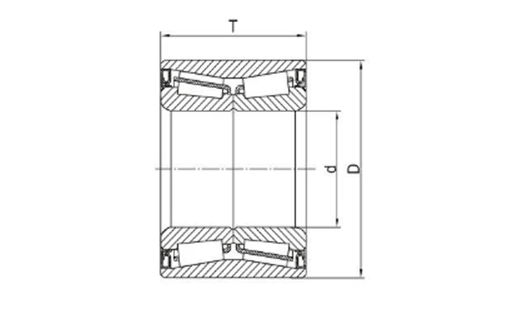 JRM3940/JRM4068XD Auto Wheel Hub Bearing - Double Row Precision
