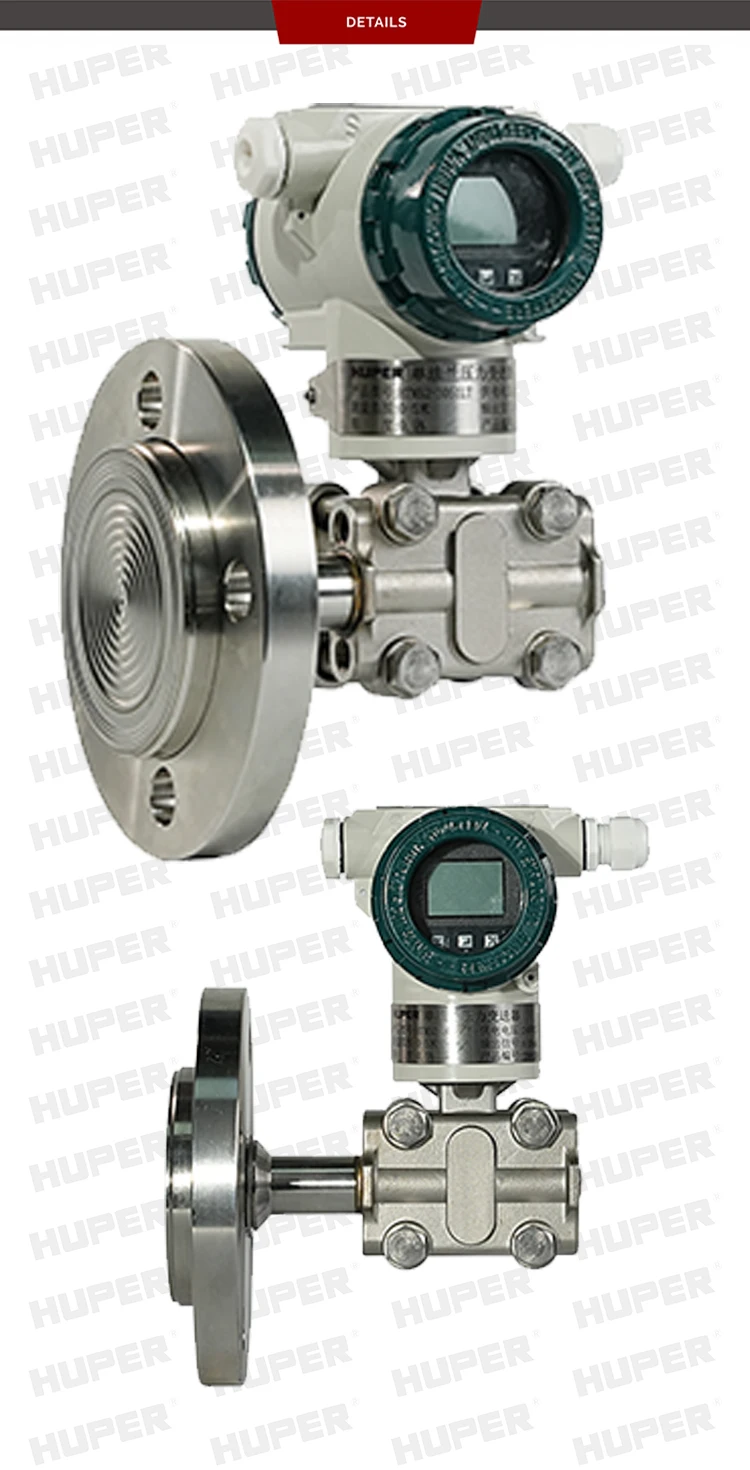 Flange Mounted Differential Pressure Transmitter Level Transmitter Fuel Sensor - Buy Pressure ...