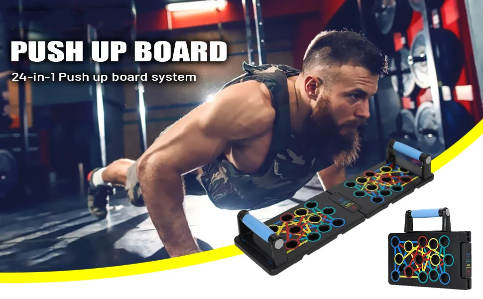Folding Multifunctional Push-up Training Board Home Gym Equipment Push ...