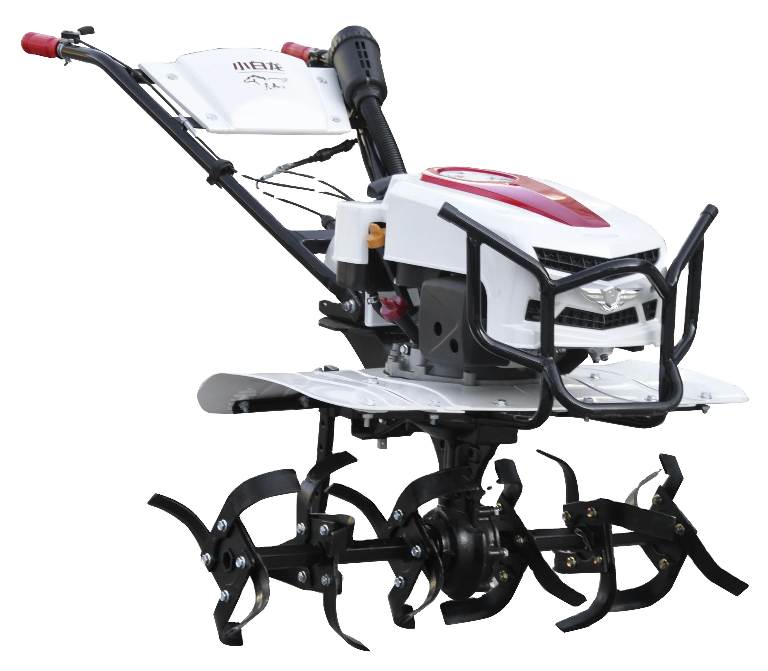 212cc Multifunctional Rotary Cultivator Hand-held Handle Adjustable ...