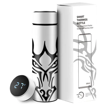 500ml Logo Led Temperature Display Termos Intelligent Digital Smart ...