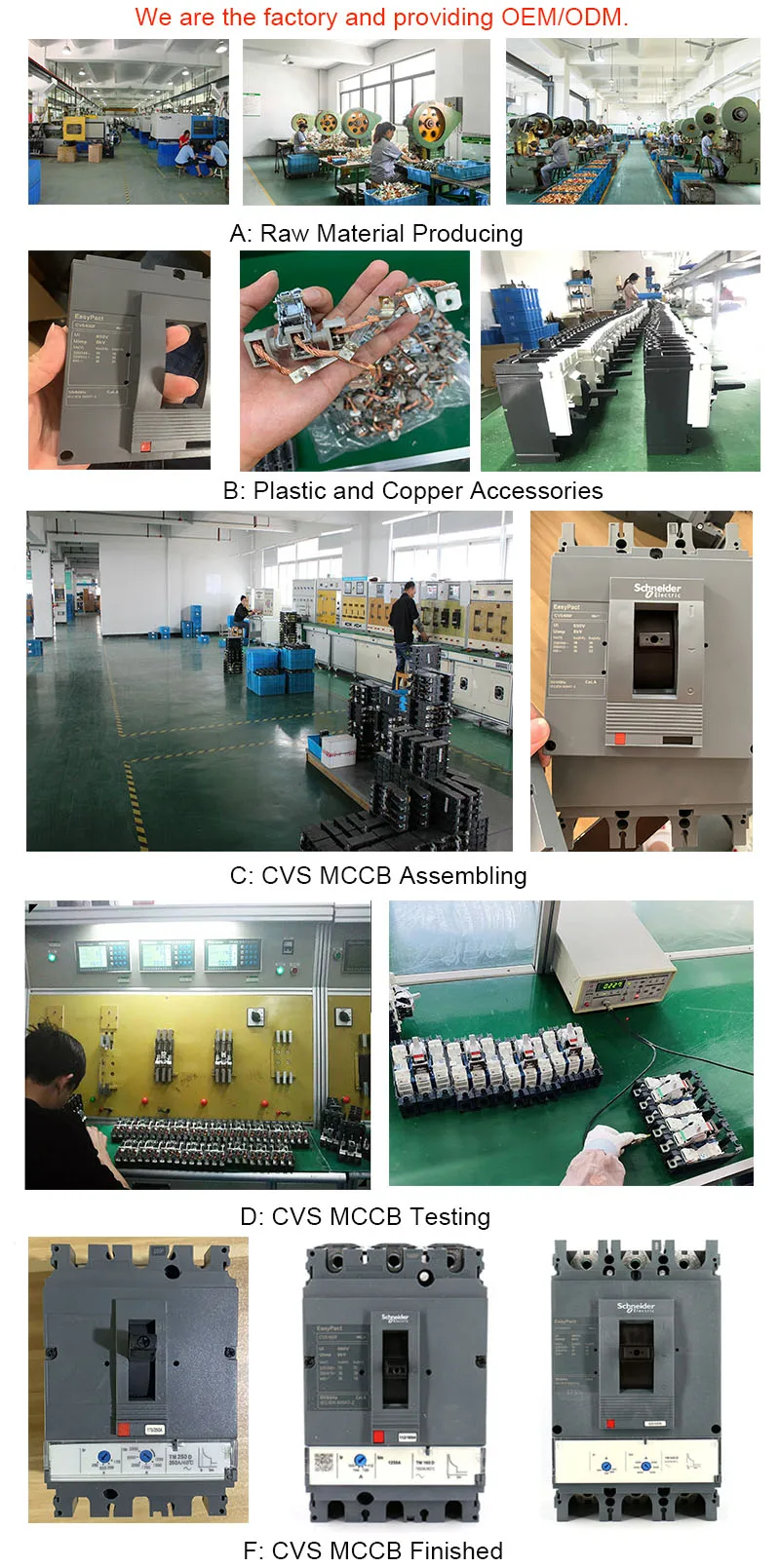 LV510337 100A Circuit Breaker Easypact Schneider CVS CVS100F