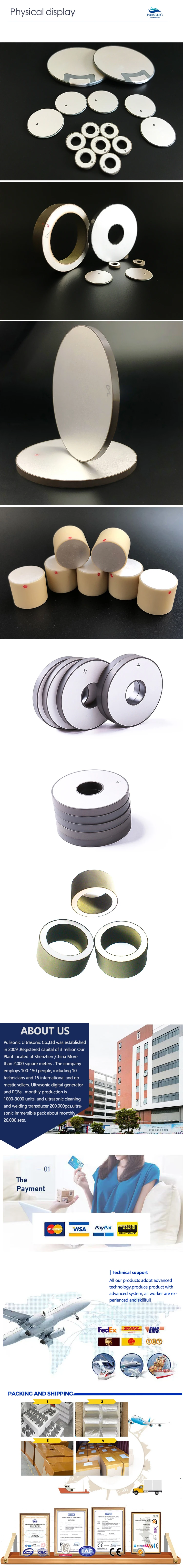 사용자 정의 Pzt5a/Pzt5h/Pzt5x/Pzt-5J 실린더 압전 세라믹 디스크| Alibaba.com