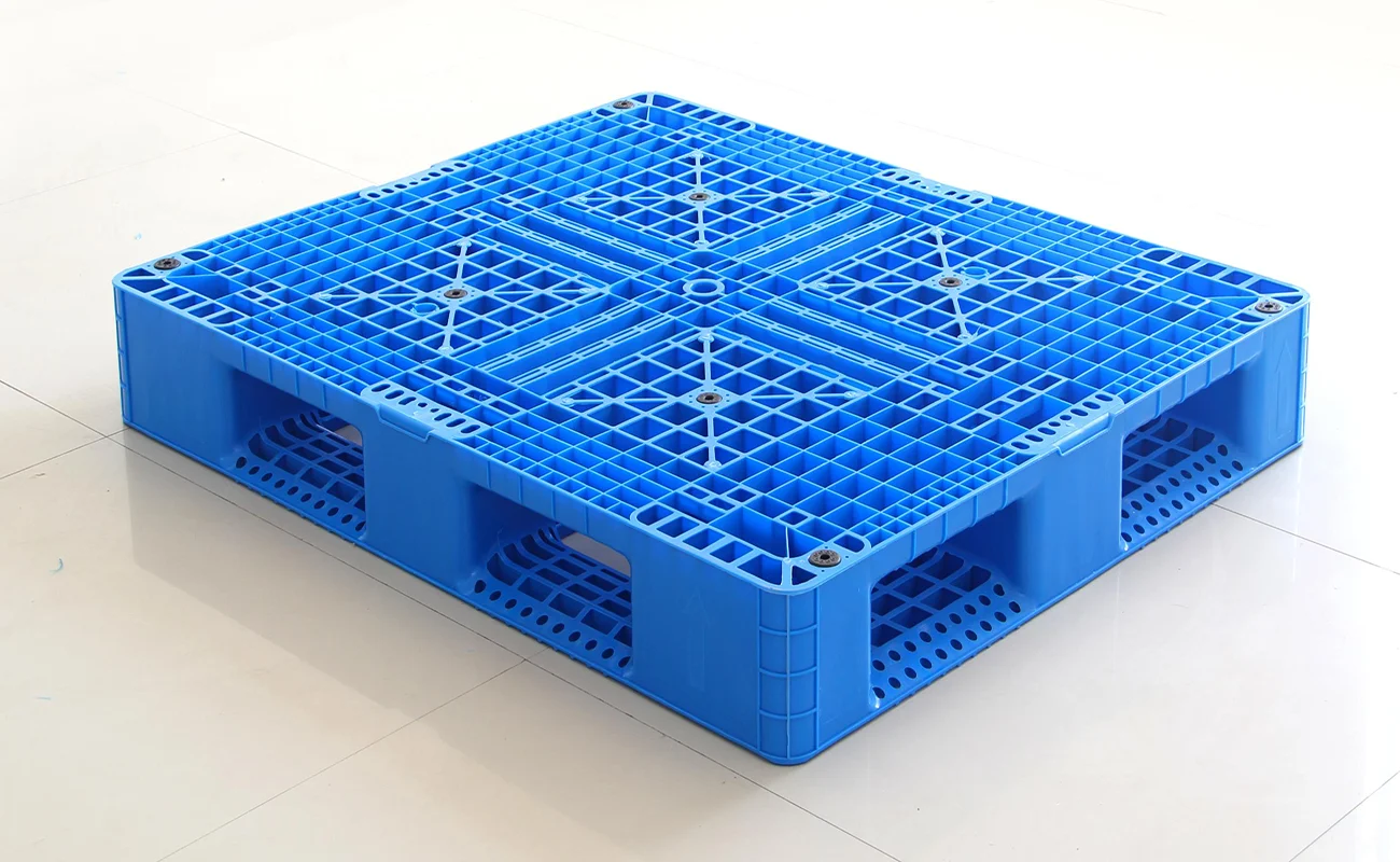 Euro Plastic Pallet Heavy Duty Warehouse Storage Grid Plastic Pallet ...