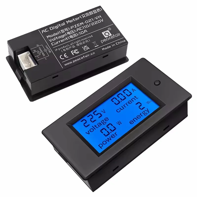 PZEM-021-VH PZEM061-VH New 10A 4in1 Smart Watt Meter Energy Meter ...