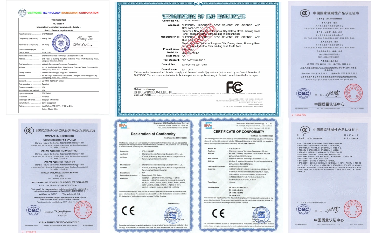 6 Port 2.5G Unmanaged Ethernet Switch - Hisource Quality
