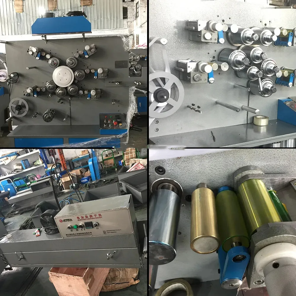 6 Color Heat Seal Label Printing Machines - YIBECS Flexographic Printer