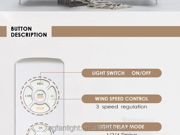 Flush Mount Industrial Style Bladeless Ceiling Fan With Remote Control ...