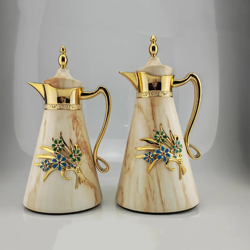 Arabic 0.7L+ 1.0L New Arrival Coffee Pot Body Glass Insulated Vacuum ...