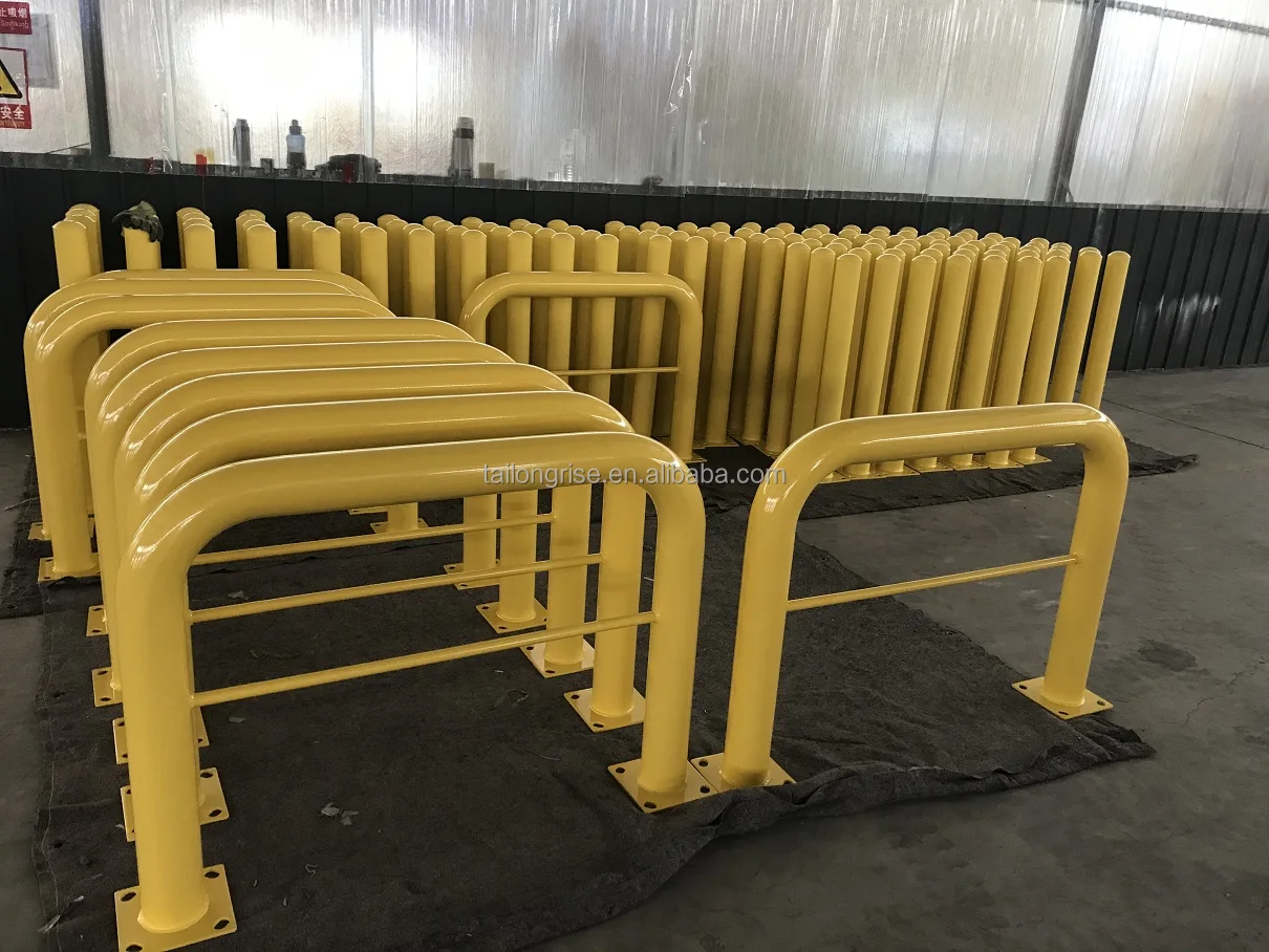 Machinery Guard Low Profile Steel Machine Guard Safety U- Bollard