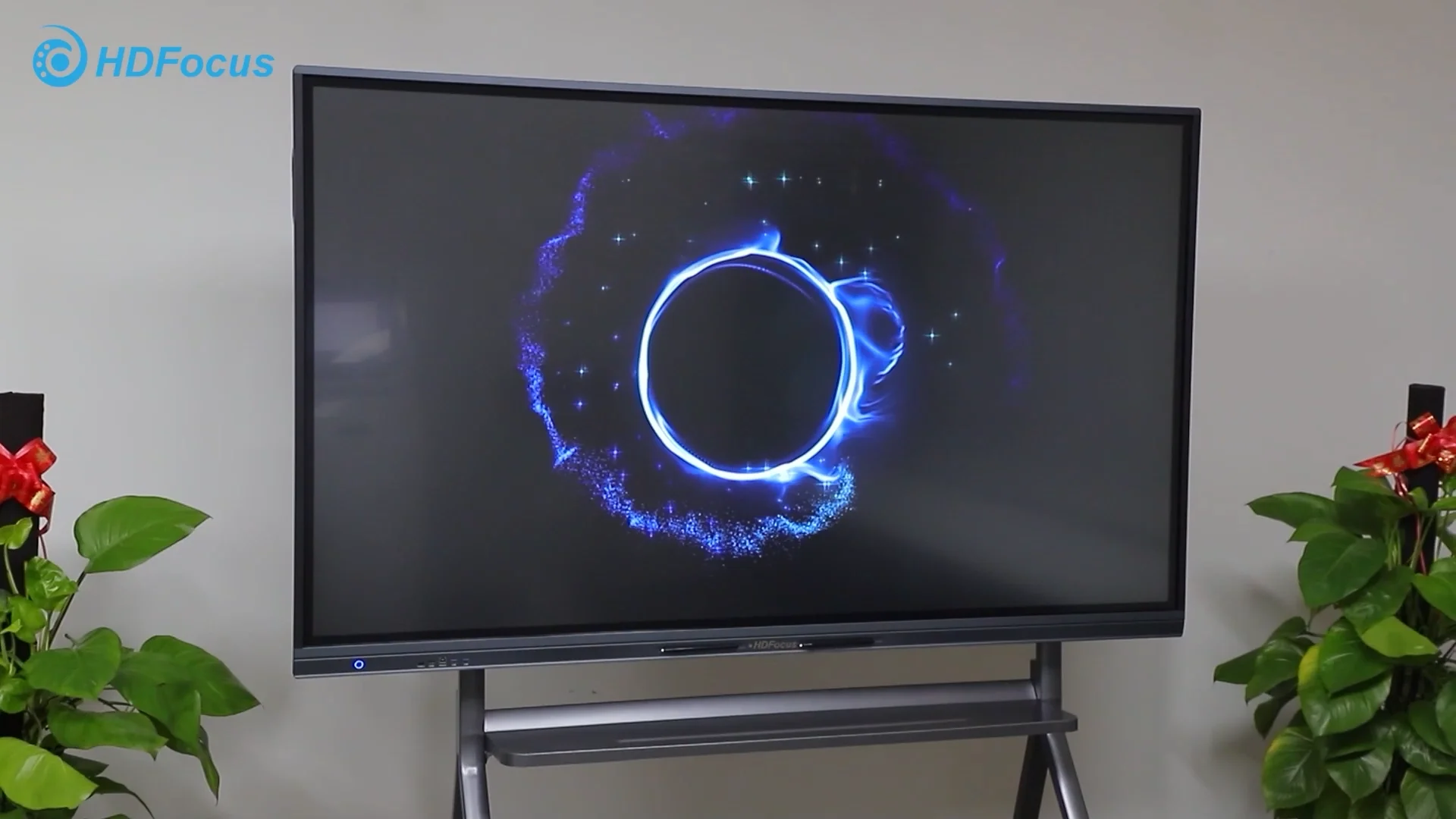 Hdfocus 55 75 Inch Display Touch Screen Flat Panel 4k Hd Smart Portable Electronic White Board ...