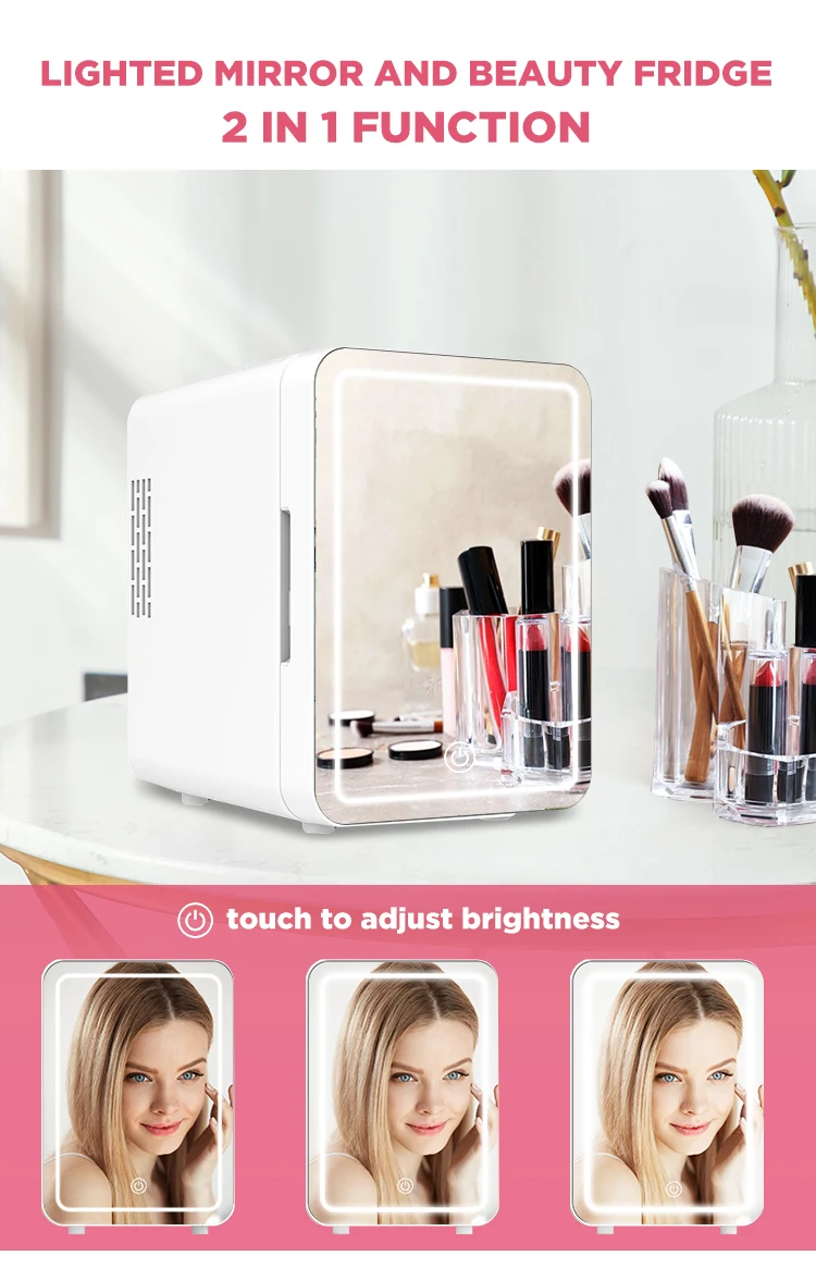 Mini Beauty Cosmetics Storage Refrigerator Makeup Fridge 230V Mini ...