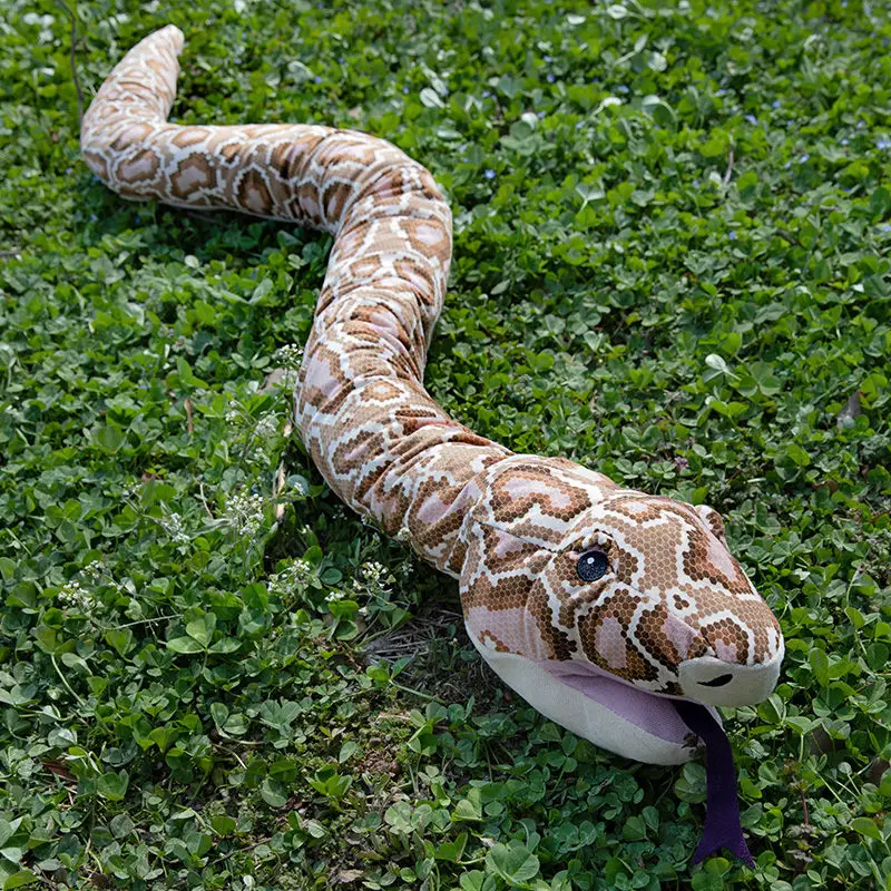170cm Realistic Giant Snake Stuffed Animal Plush Dolls For Boys & Girls ...
