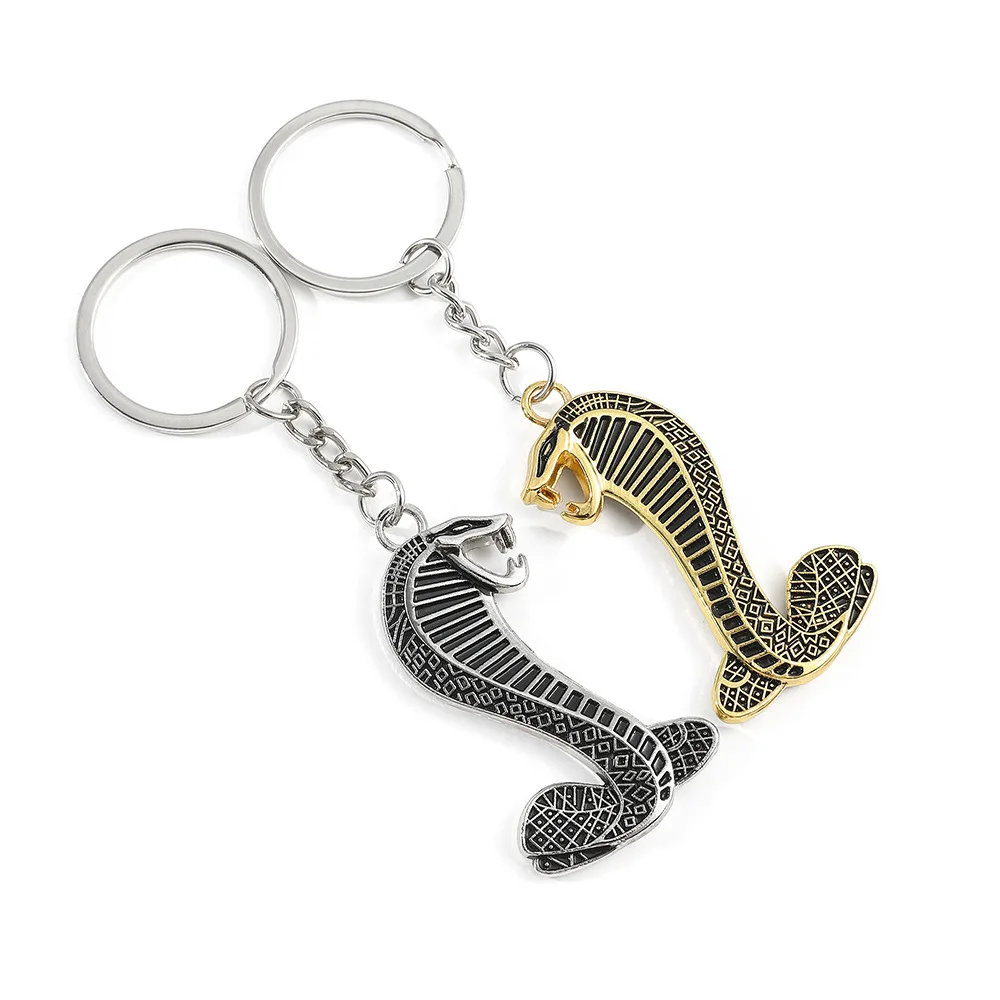 Wholesale Creative Snake Keychain Metal Animal Shape Key Chains ...