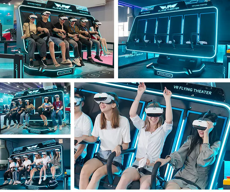 Indoor Playground Multiplayer 9d Vr Flying Theater 6 Dof Motion ...