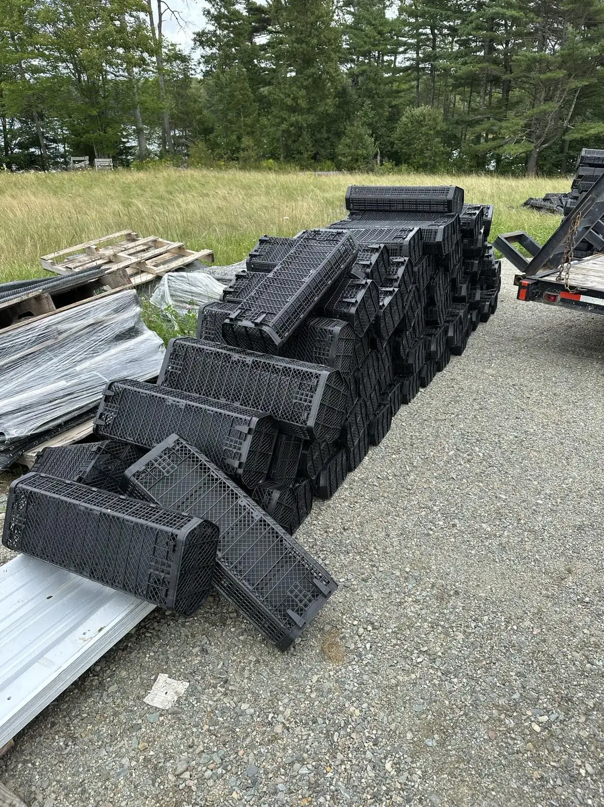 Oyster Farming Equipment: SHOUAN HDPE Plastic Basket with Mesh - Ideal ...
