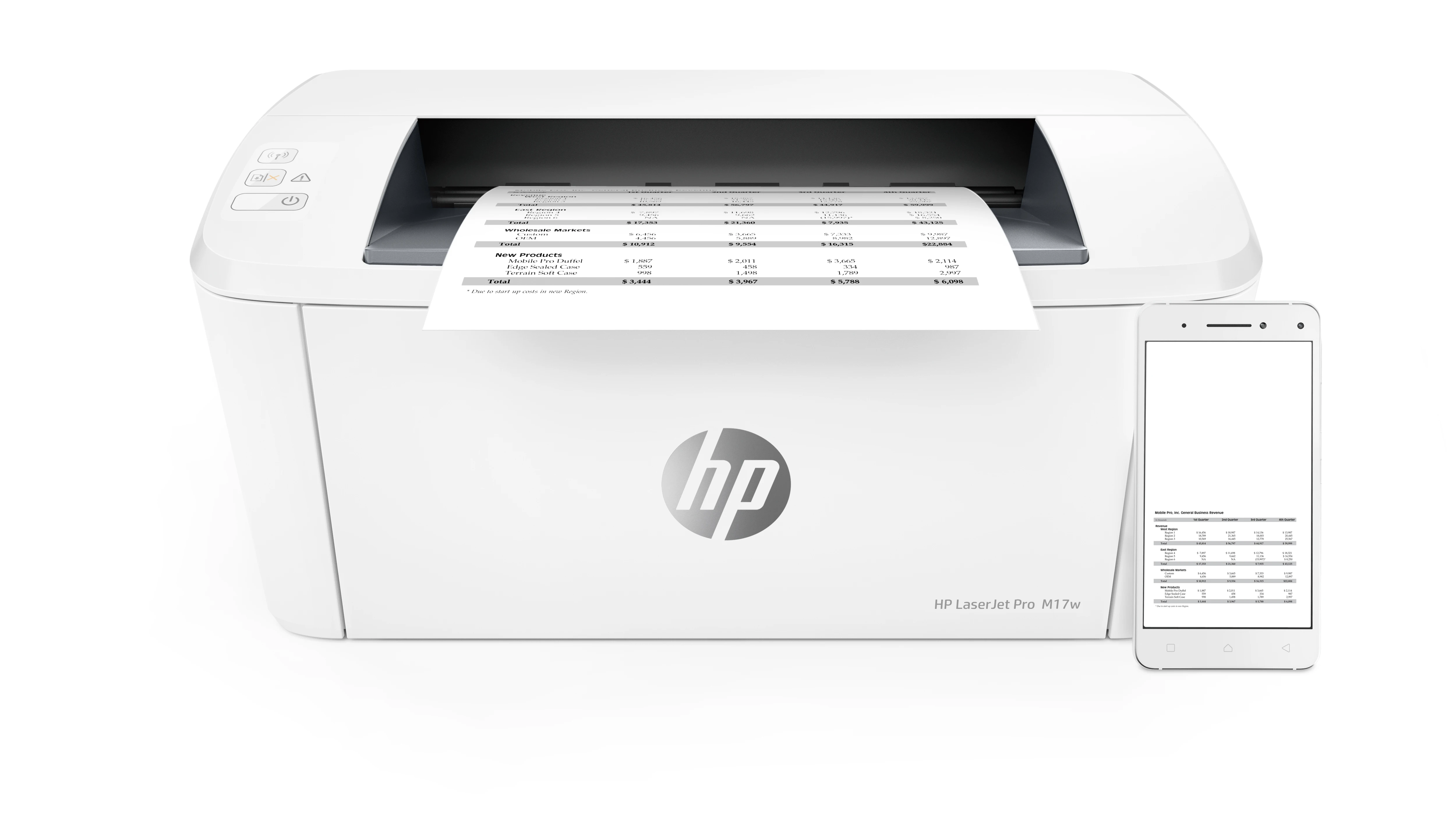 HP Laserjet Pro M17w - A4 Black and White Wifi Printer