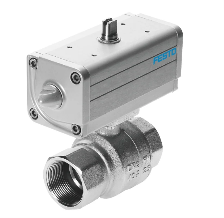FESTO Original Ball Valve Actuator Unit VZPR-BPD-22-R112 540516 ...