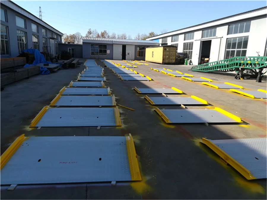 Warehouse Steel Dock Plate With Steel Curb/loading Equipment Steel Dock ...