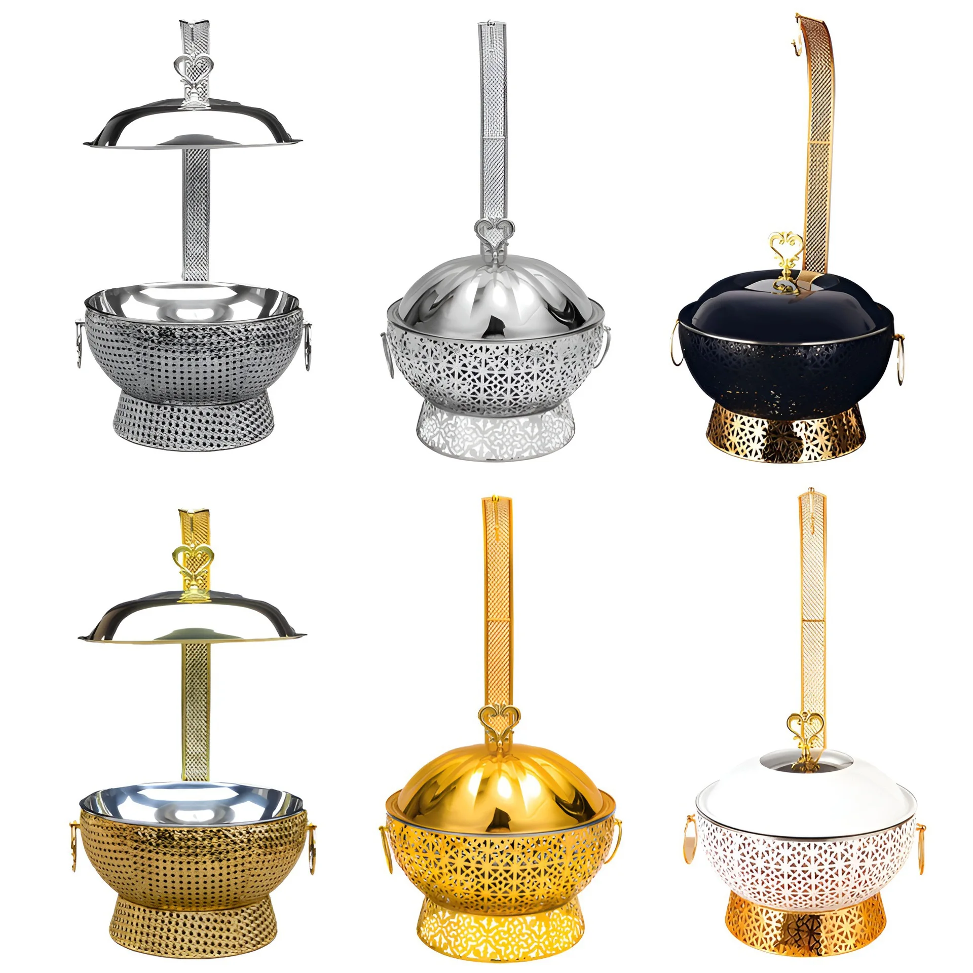 Royal Stainless Steel 8L Chafing Dish Buffet Set Fuel-Heated Food ...