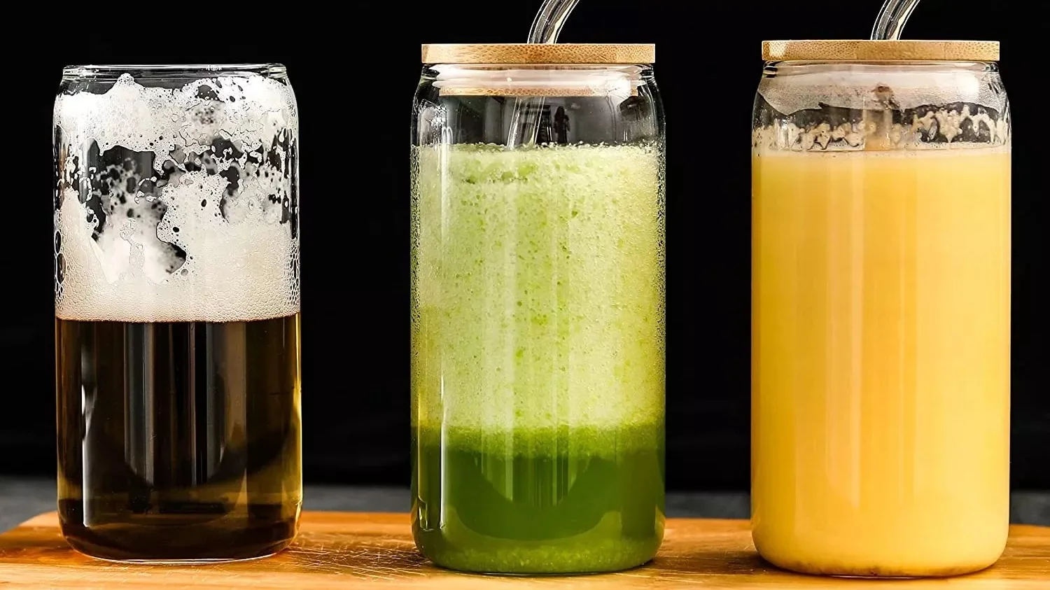 Baide Lid Warehouse Sublimation Glass Cup 12oz 16oz Giveaways Coffee ...